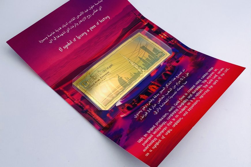 Dubai's Golden Return: Exclusive Gold Note Souvenir Back in Limited ...